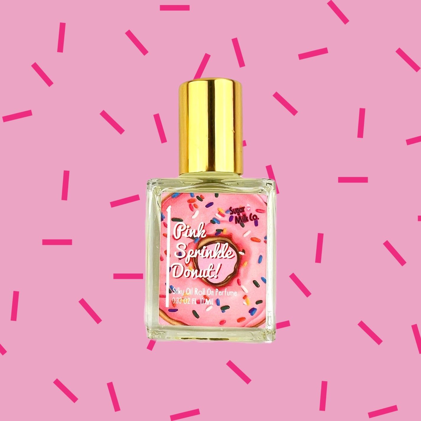 Pink Sprinkle Donut Perfume Oil – Sugar Milk Co.