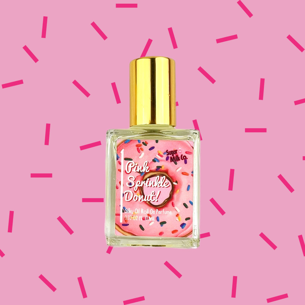 Pink Sprinkle Donut Perfume Oil – Sugar Milk Co.