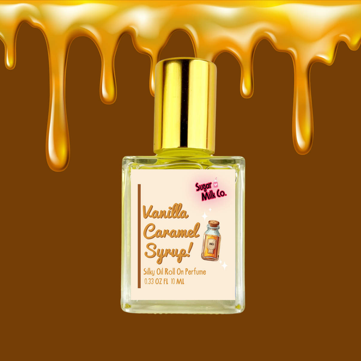 Vanilla Caramel Syrup Perfume – Sugar Milk Co.