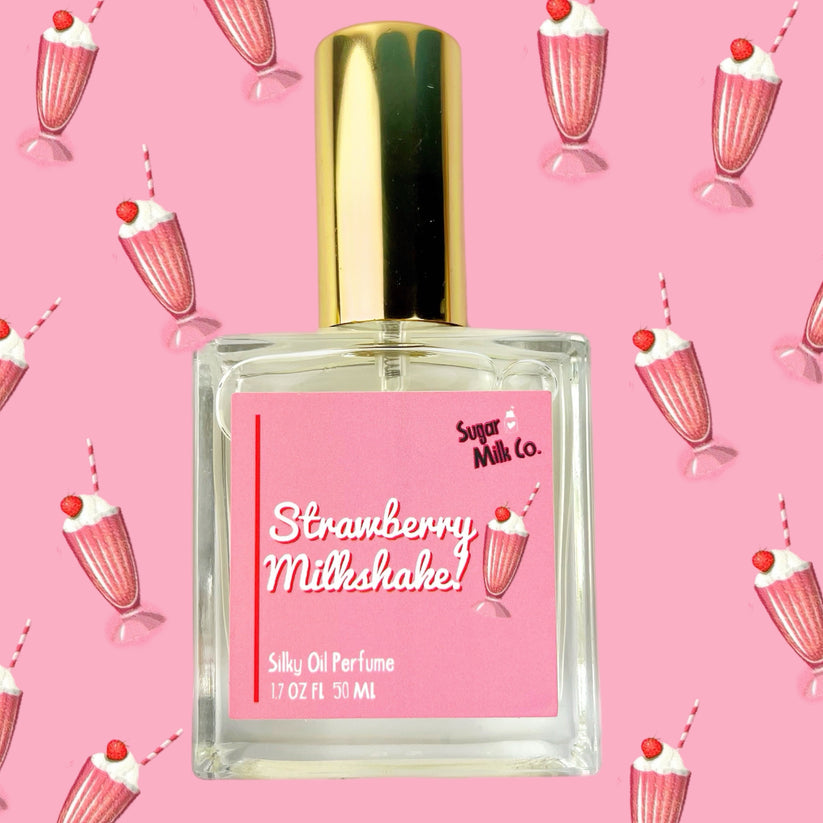 Strawberry Milkshake Perfume Oil – Sugar Milk Co.