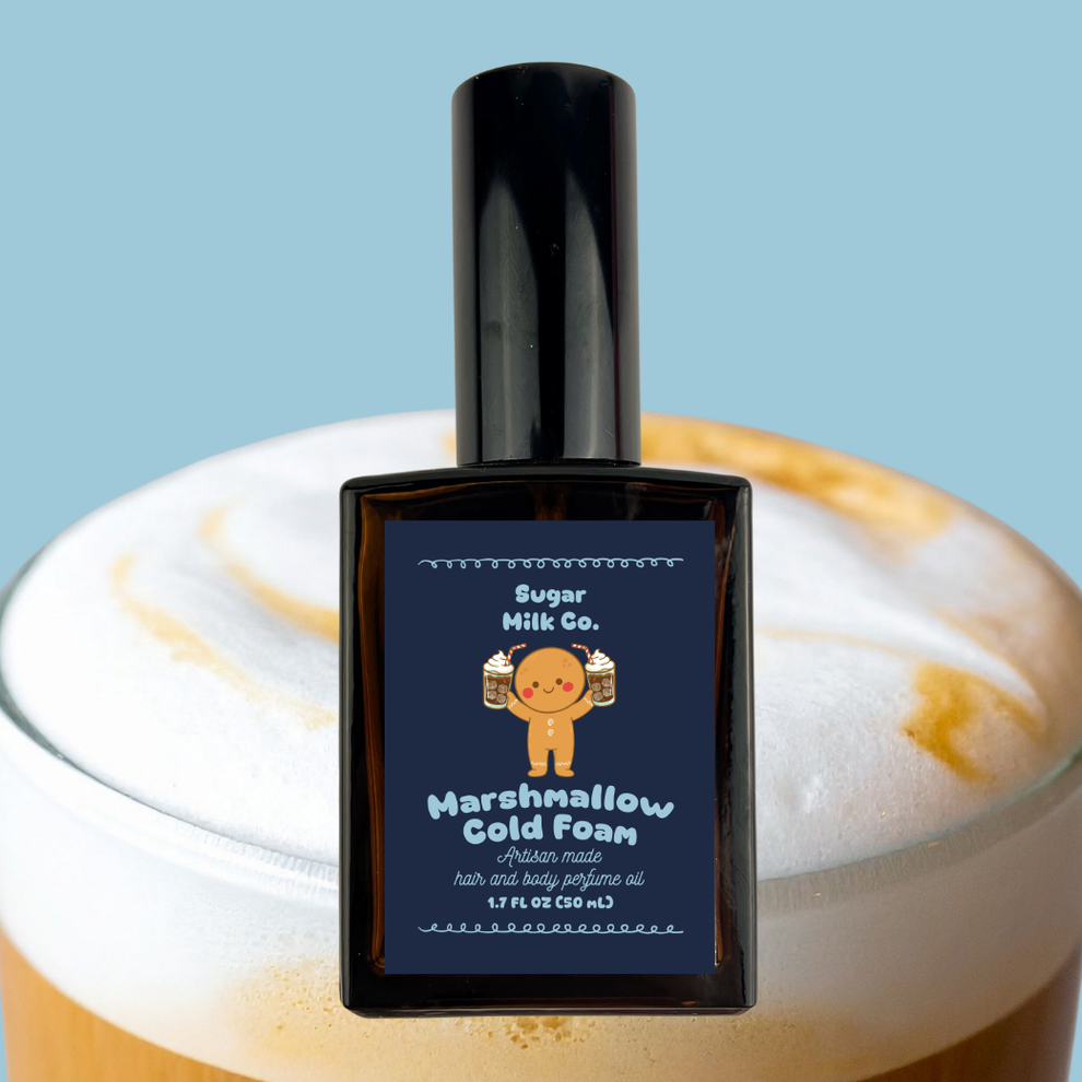 Marshmallow Cold Foam Perfume Oil – Sugar Milk Co.