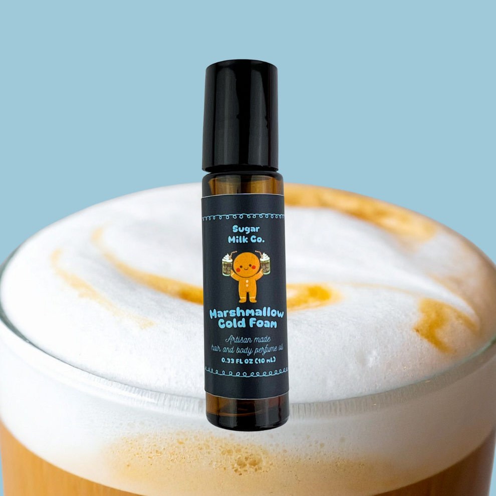 Marshmallow Cold Foam Perfume Oil – Sugar Milk Co.