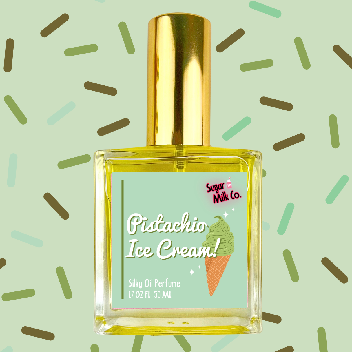 Pistachio Ice Cream Perfume Oil – Sugar Milk Co.