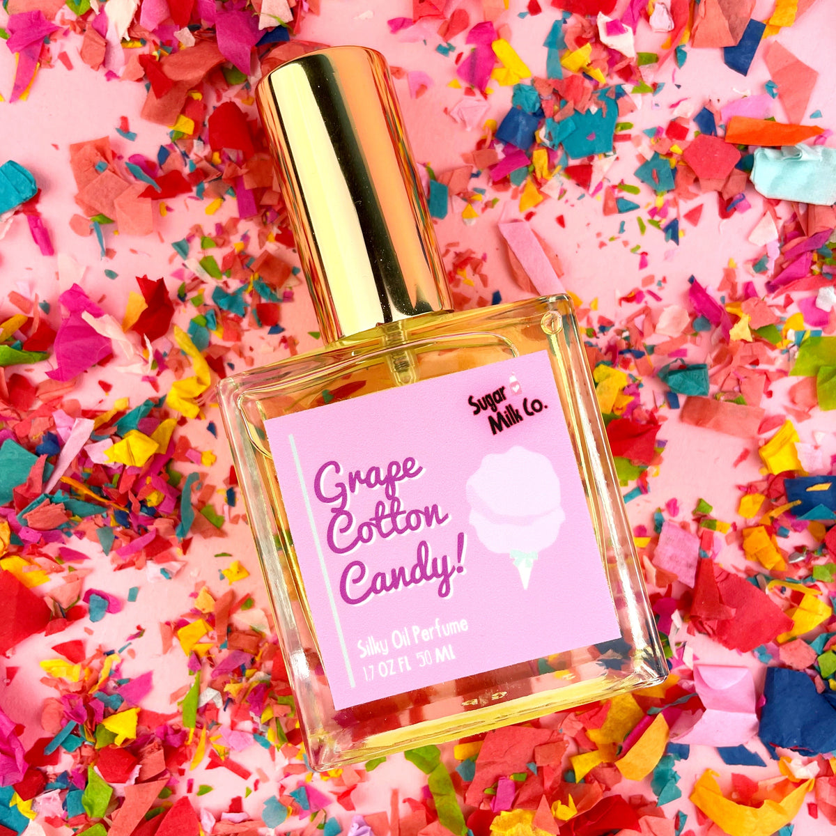 Grape Cotton Candy Perfume Oil – Sugar Milk Co.